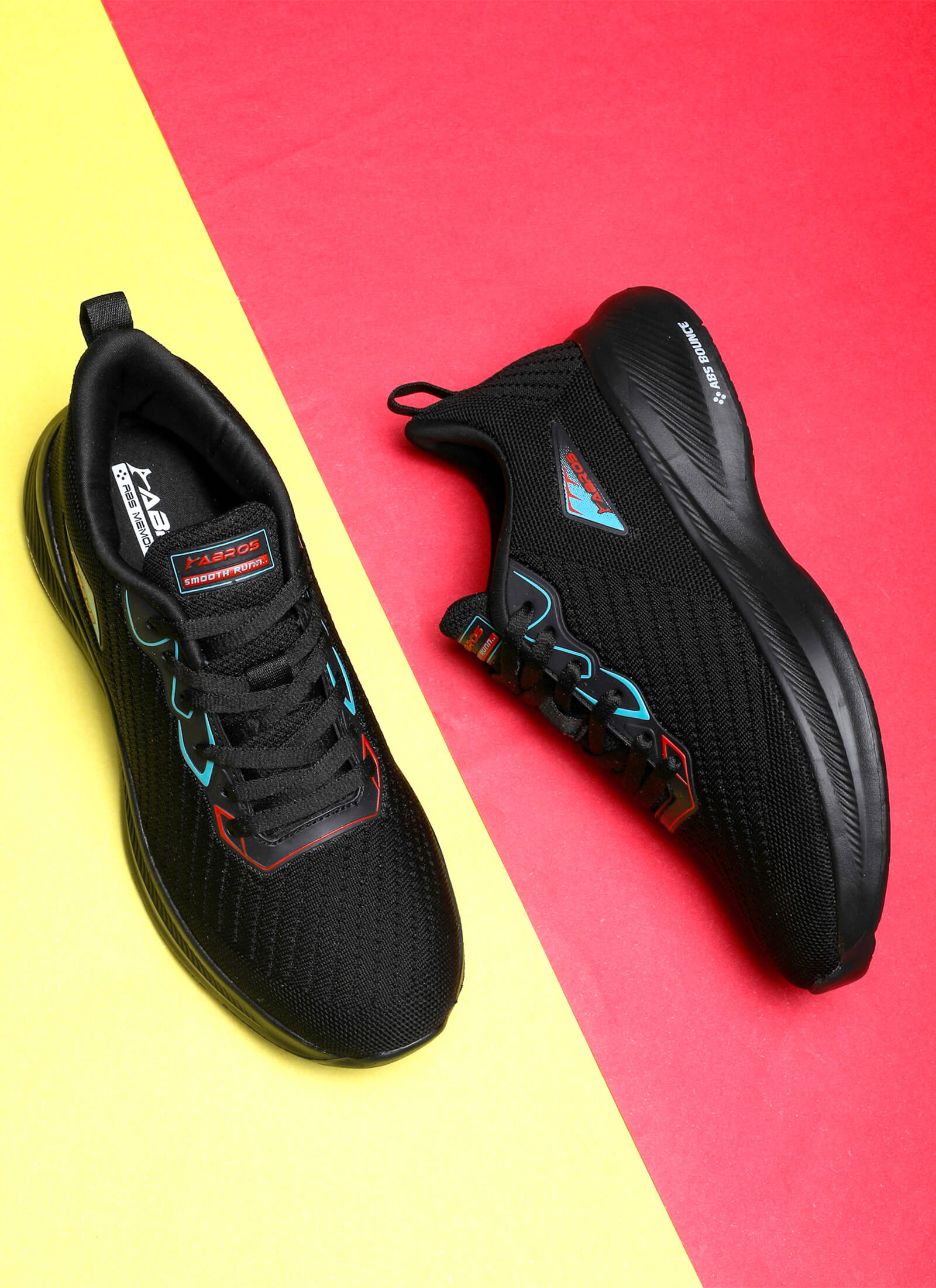 Abros Interceptor-3 Lightweight Anti-Skid Sports Shoes for Men
